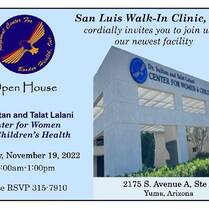 Yuma Clinic Open House - San Luis Walk-In Clinic, Inc. - Regional ...